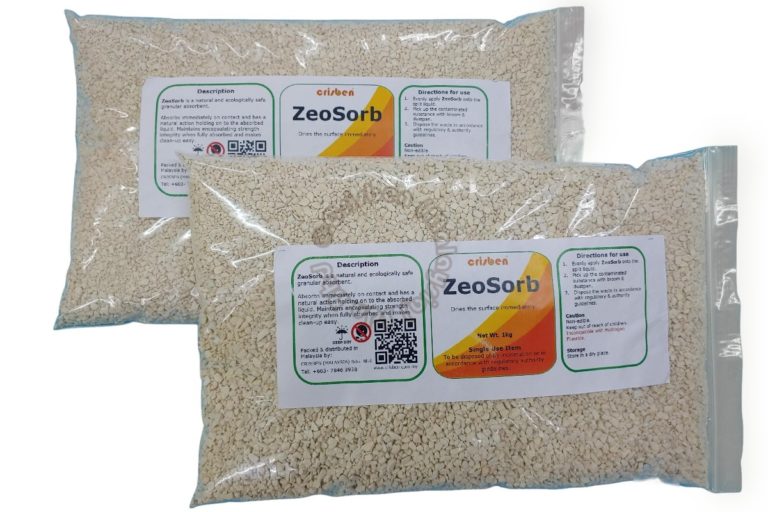 Zeosorb Floor Sweeps (Granules) - Crisben Malaysia Sdn Bhd